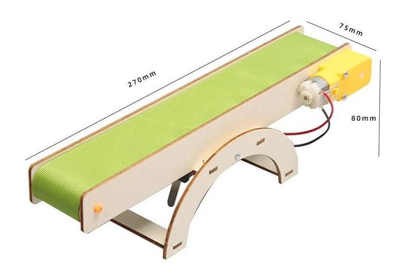 Mini Conveyor Belt Kit - CRCibernética