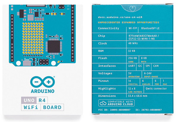Arduino UNO R4 WiFi - CRCibernética