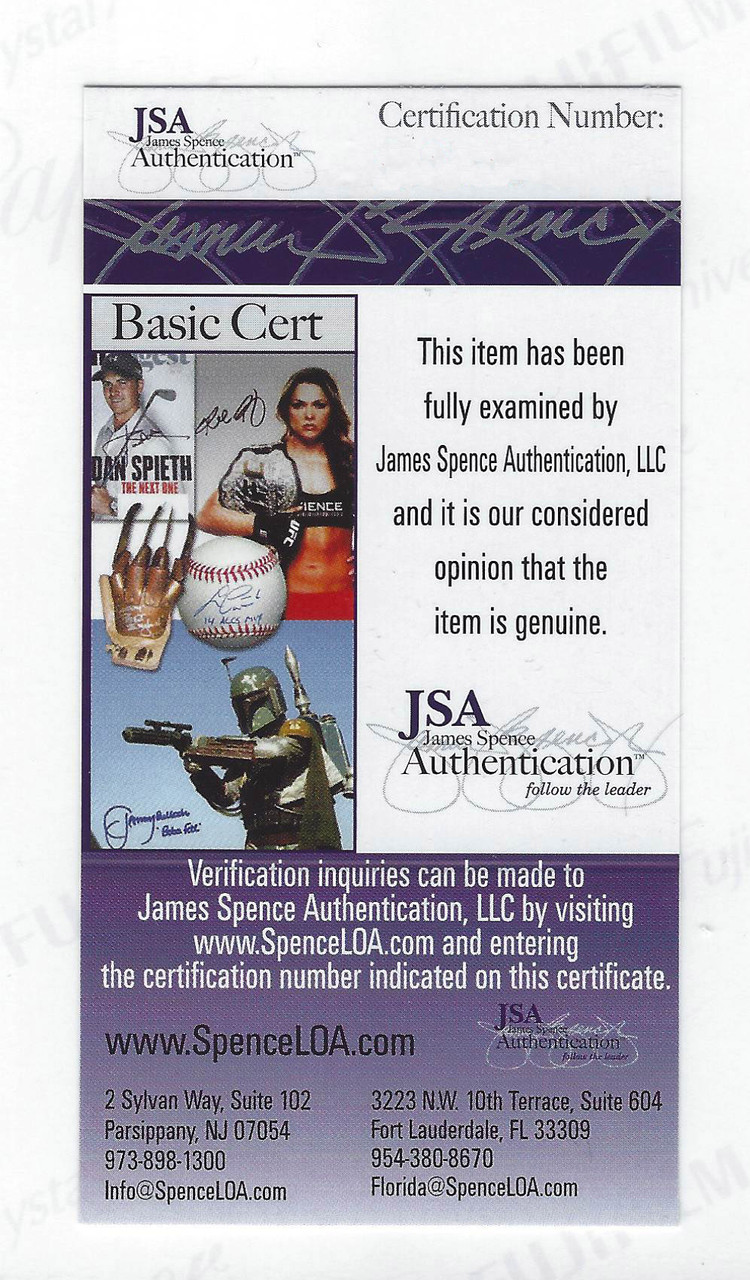 NFL San Francisco 49ers Roger Craig #33 16x20 Signed Photograph JSA ...