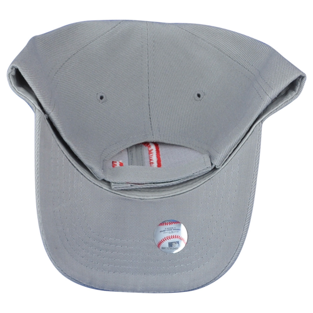 MLB Fan Favorite Cleveland Indians Basic Grey Men Curved Bill ...