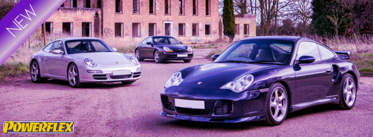 New for Porsche : Track Control Arm Kits - PowerflexStore