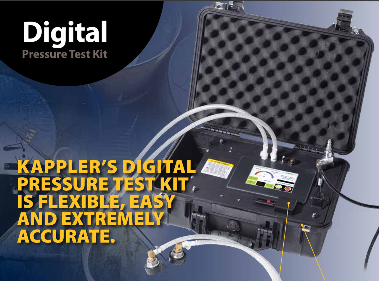Kappler Digital Pressure Test Kit - TG Technical Services