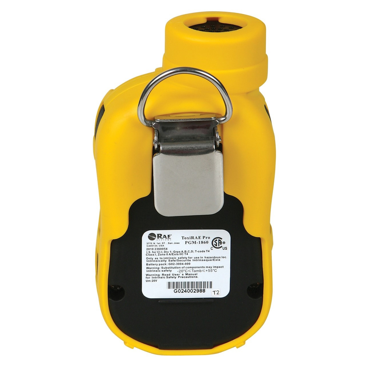 RAE Systems ToxiRAE Pro Single Gas Monitor with Oxygen (O2) sensor - TG ...