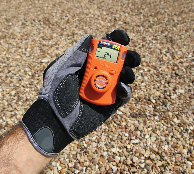 Gas Clip Technologies Single Gas Clip Carbon Monoxide Detector - TG ...