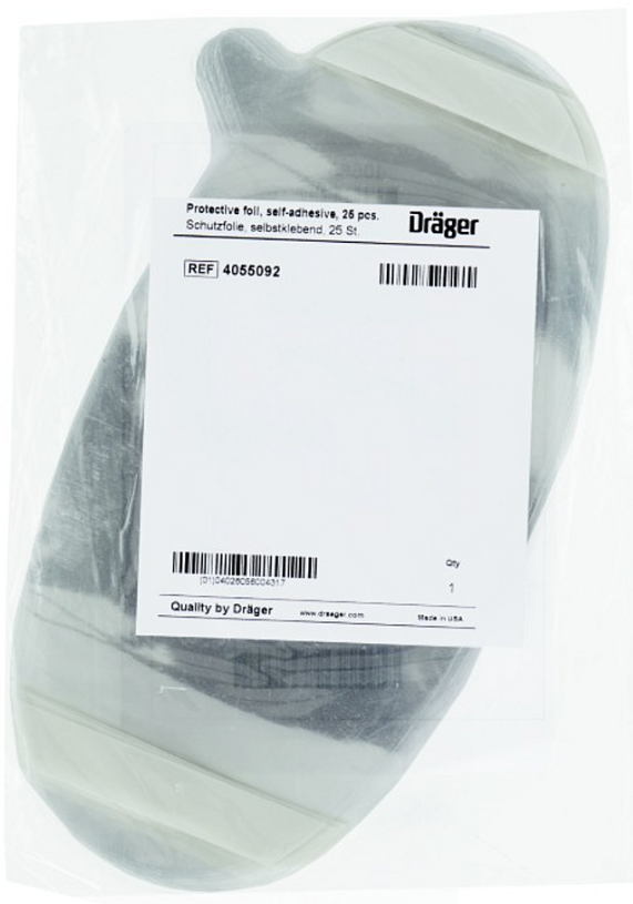 Draeger, Protective foil, self-adhesive, 25 per package. - TG Technical ...