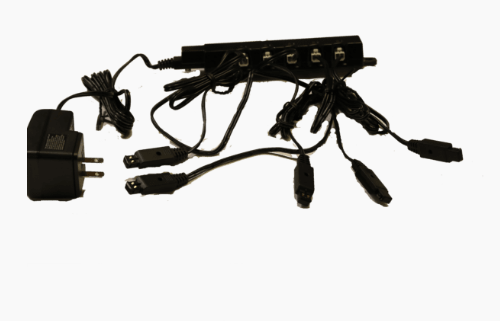 RKI Instruments Multi-unit AC adapter for charging 5 instruments, GX-3R ...