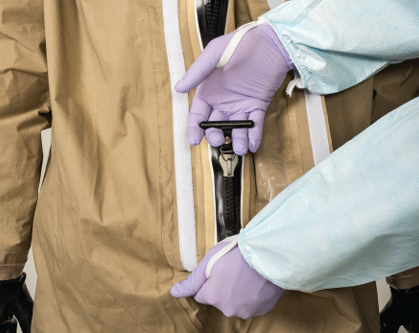 Kappler DuraChem 500 - Vapor Non Encapsulating Suit (Front or Rear ...