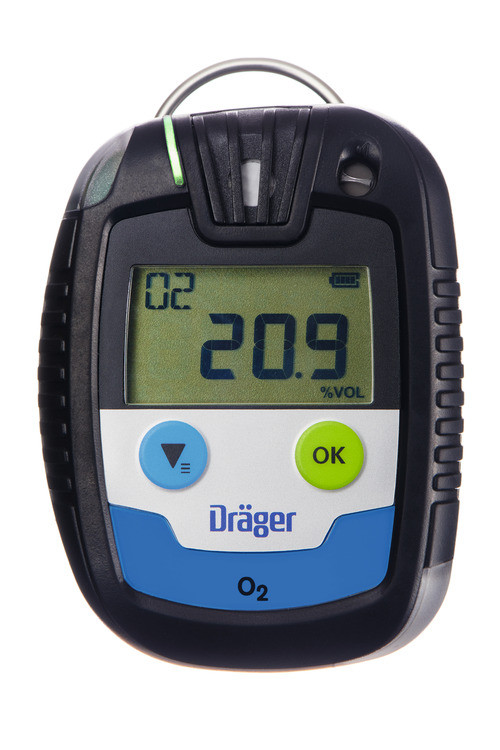Draeger Safety PAC 8000 Single Gas Monitor with Ozone (O₃) Sensor - TG ...