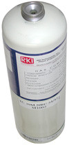 RKI Instruments Cylinder Calibration Gas (Hexane 15% LEL/air, 34L steel ...
