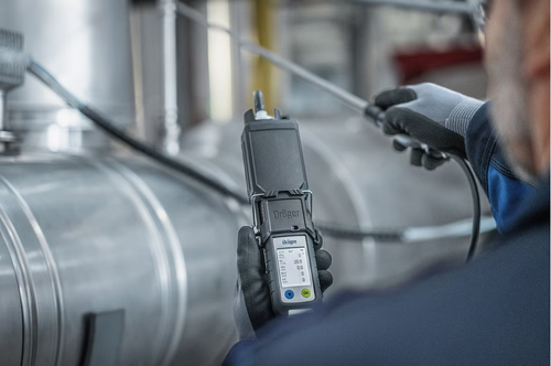 Draeger X-am 5800 with O2,LEL,CO,H2S and CL2 Sensors and Charger - TG ...