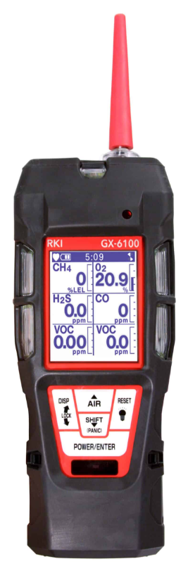 RKI Instruments GX-6100 - Gas Monitor Common Configurations with ...