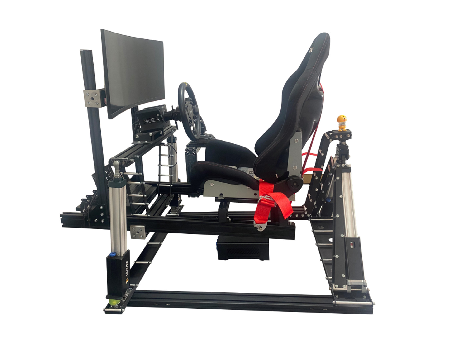Compact Motion Racing Simulator, 4DOF with Traction Loss, long stroke ...