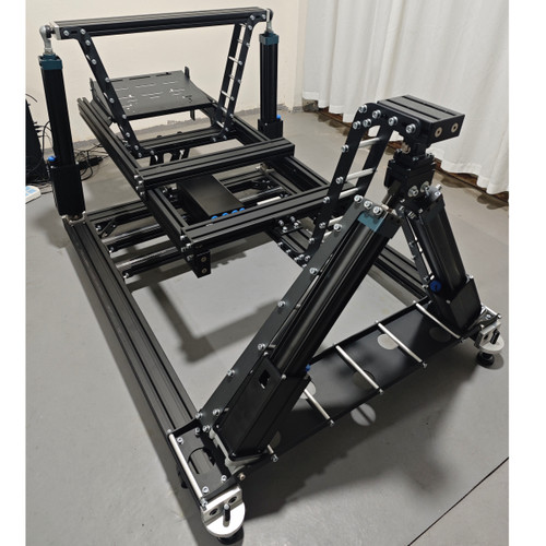 Compact Motion Racing Simulator, 4DOF with Traction Loss, long stroke ...