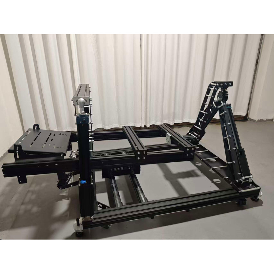 Compact Motion Racing Simulator, 4DOF with Traction Loss, long stroke ...