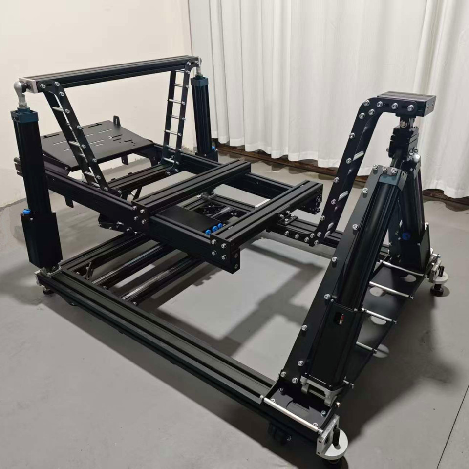 Compact Motion Racing Simulator, 4DOF with Traction Loss, long stroke ...