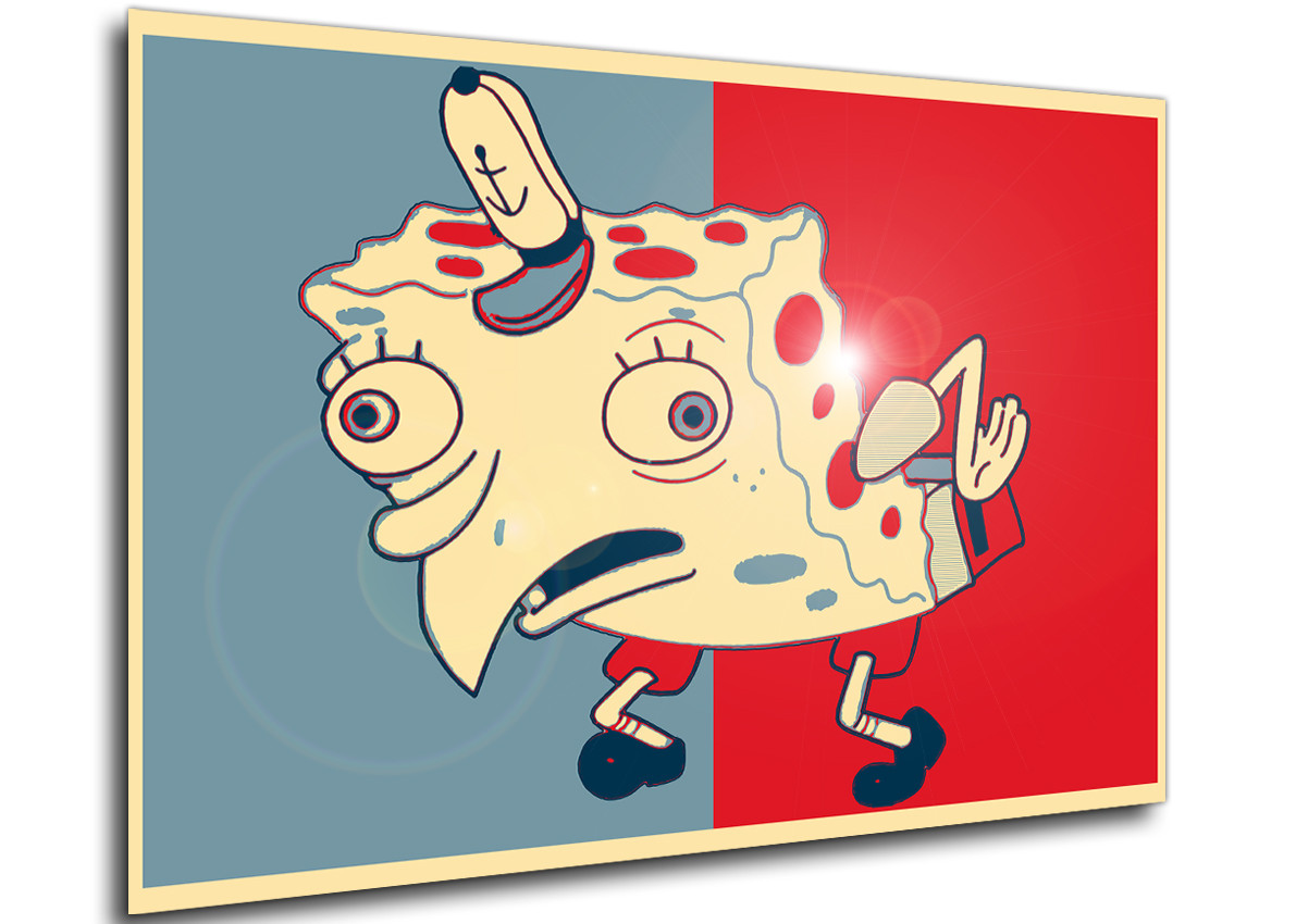 Poster Propaganda Full - Meme - Mocking Spongebob - LL1267 - Propaganda ...