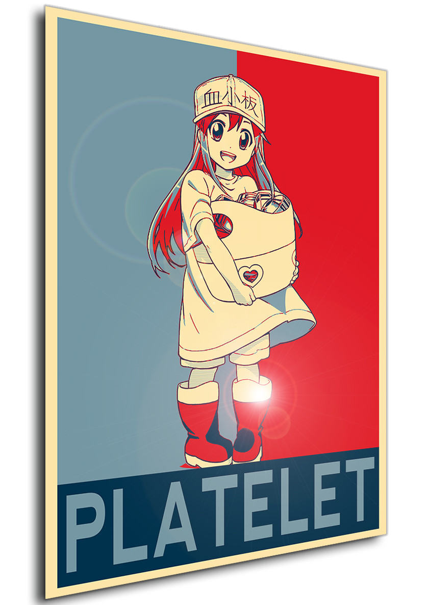 Poster - Propaganda - Cells at work - Platelet - Propaganda World