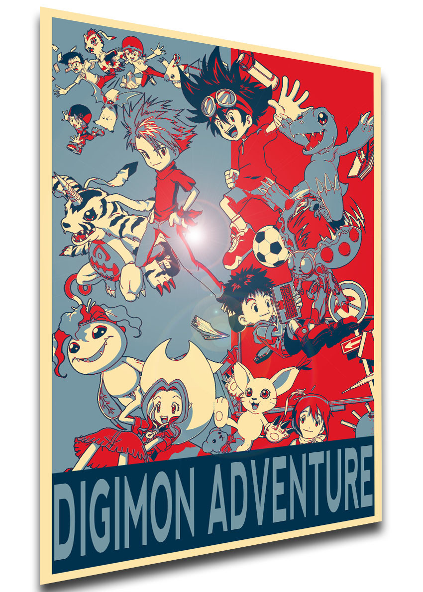 Poster - Propaganda - Digimon Adventure 2020 - Characters SA0557 ...