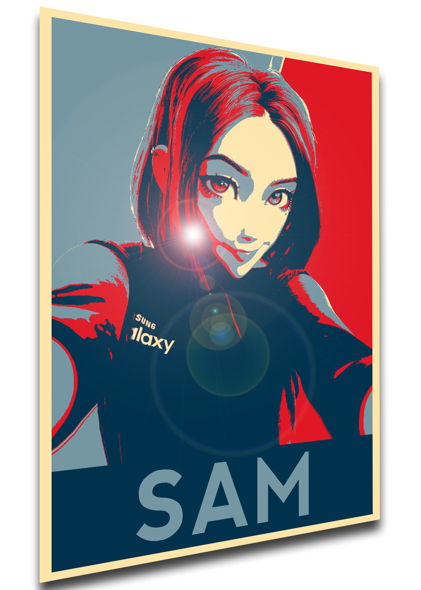 Poster Propaganda - Virtual Assistant - Samantha Sam SA0844 ...