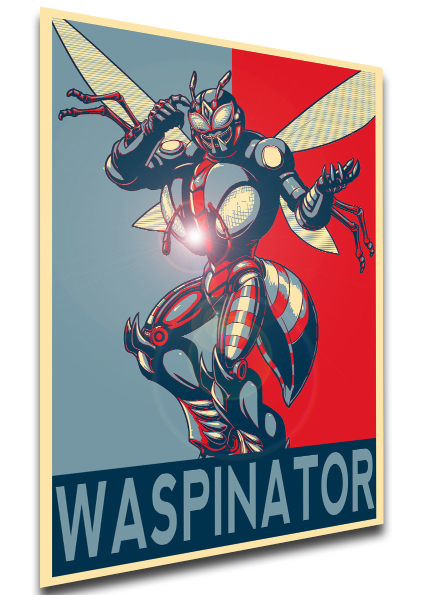 Poster - LL0515 - Propaganda - Transformers Beast Wars - Waspinator ...