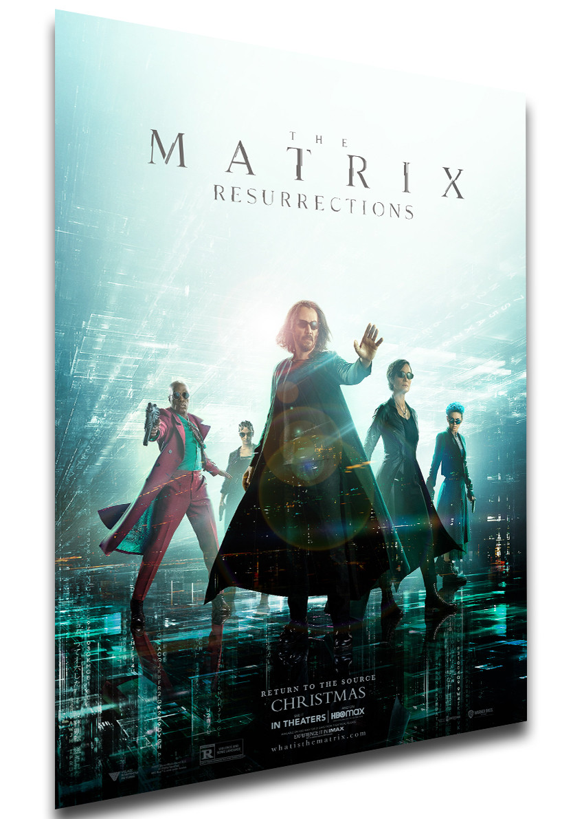 Poster Locandina - The Matrix Resurrections - Propaganda World
