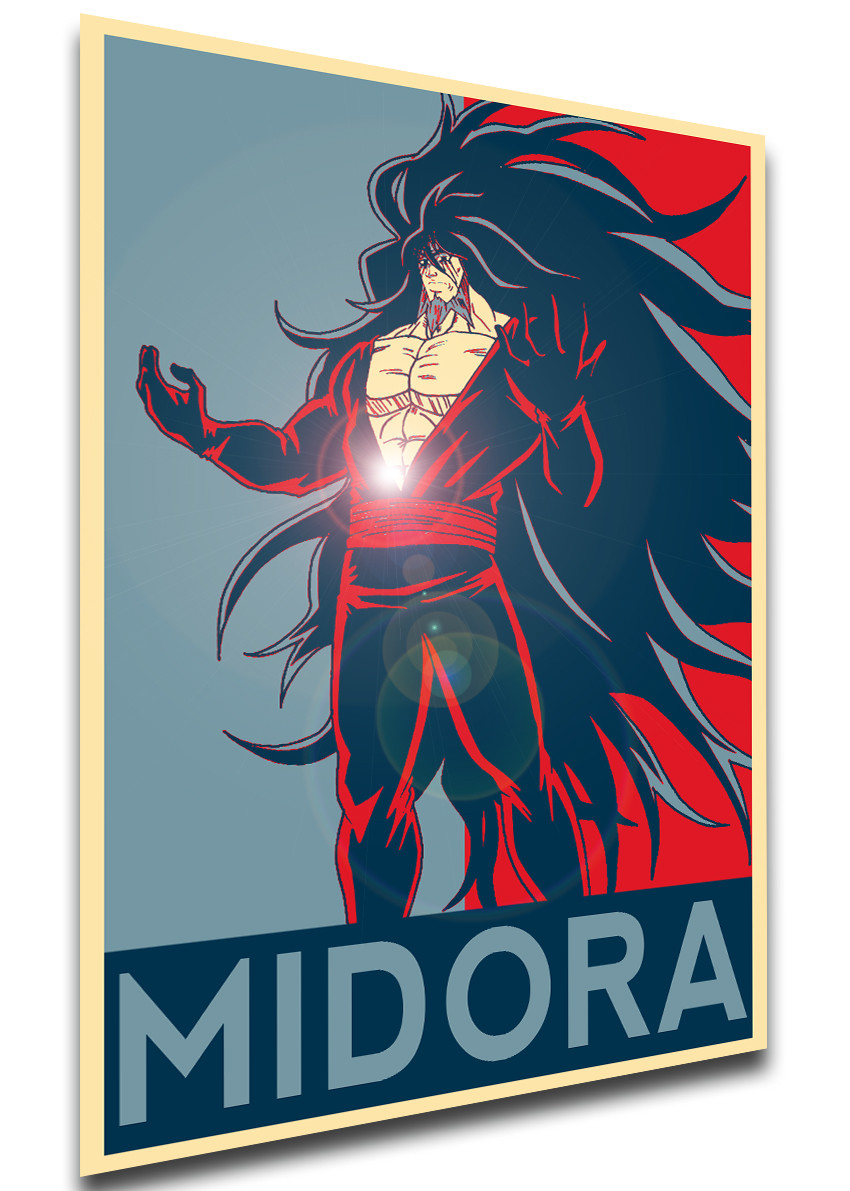 Poster Propaganda - Fist of the North Star - Hokuto No Ken - Solia - LL1474