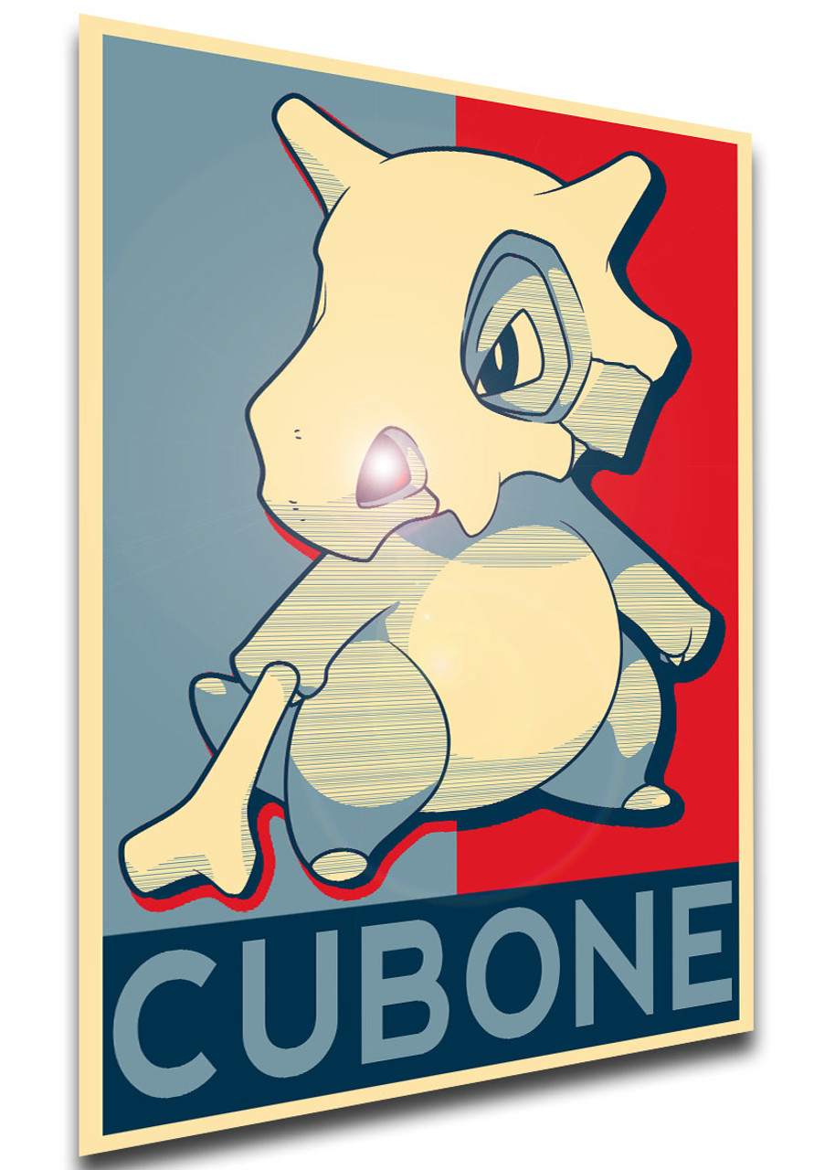 Poster - Propaganda - MA0394 - Pokemon - Cubone - Propaganda World