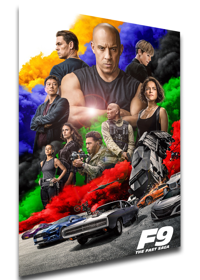 Poster Locandina - Film - Fast and Furious 9 - The Fast Saga ...