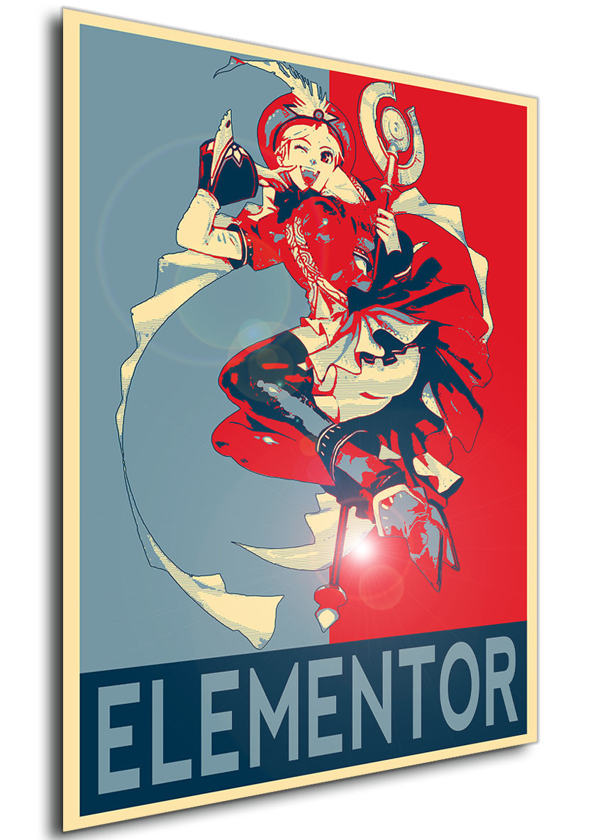 Poster - Propaganda - Flyff - Female Elementor - Propaganda World