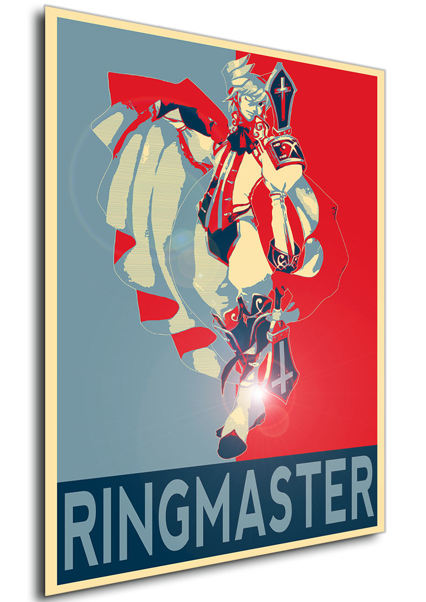 Poster - Propaganda - Flyff - Male Ringmaster - Propaganda World