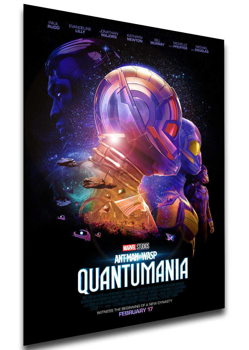 Poster Locandina - Antman Wasp Quantumania - PE0296 - Propaganda World