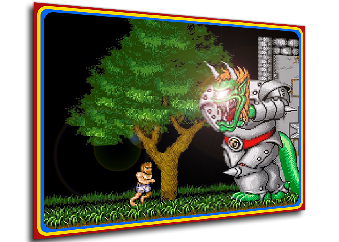 Poster Poster Iconic Stages - Ghouls and Ghosts - First Boss Variant ...