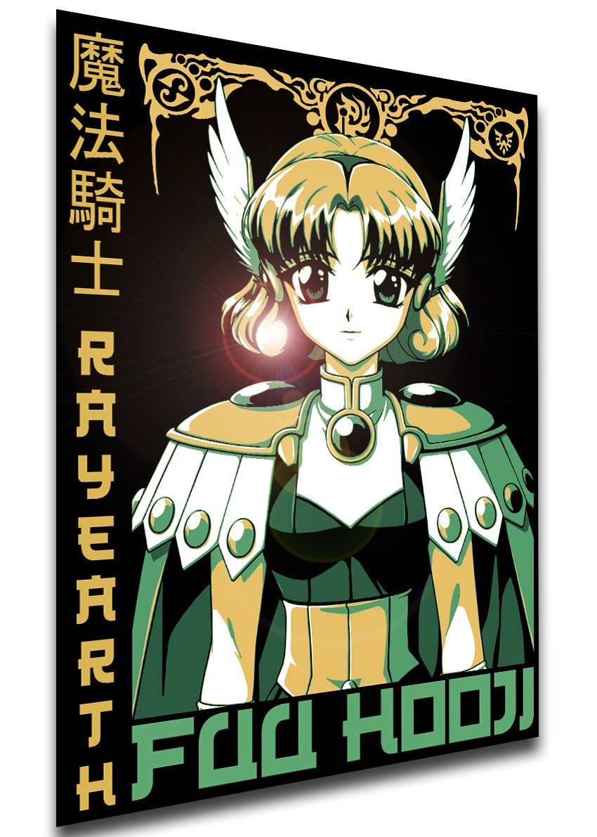Poster Japanese Style - Magic Knight Rayearth - Anemone - Fuu Hooji ...