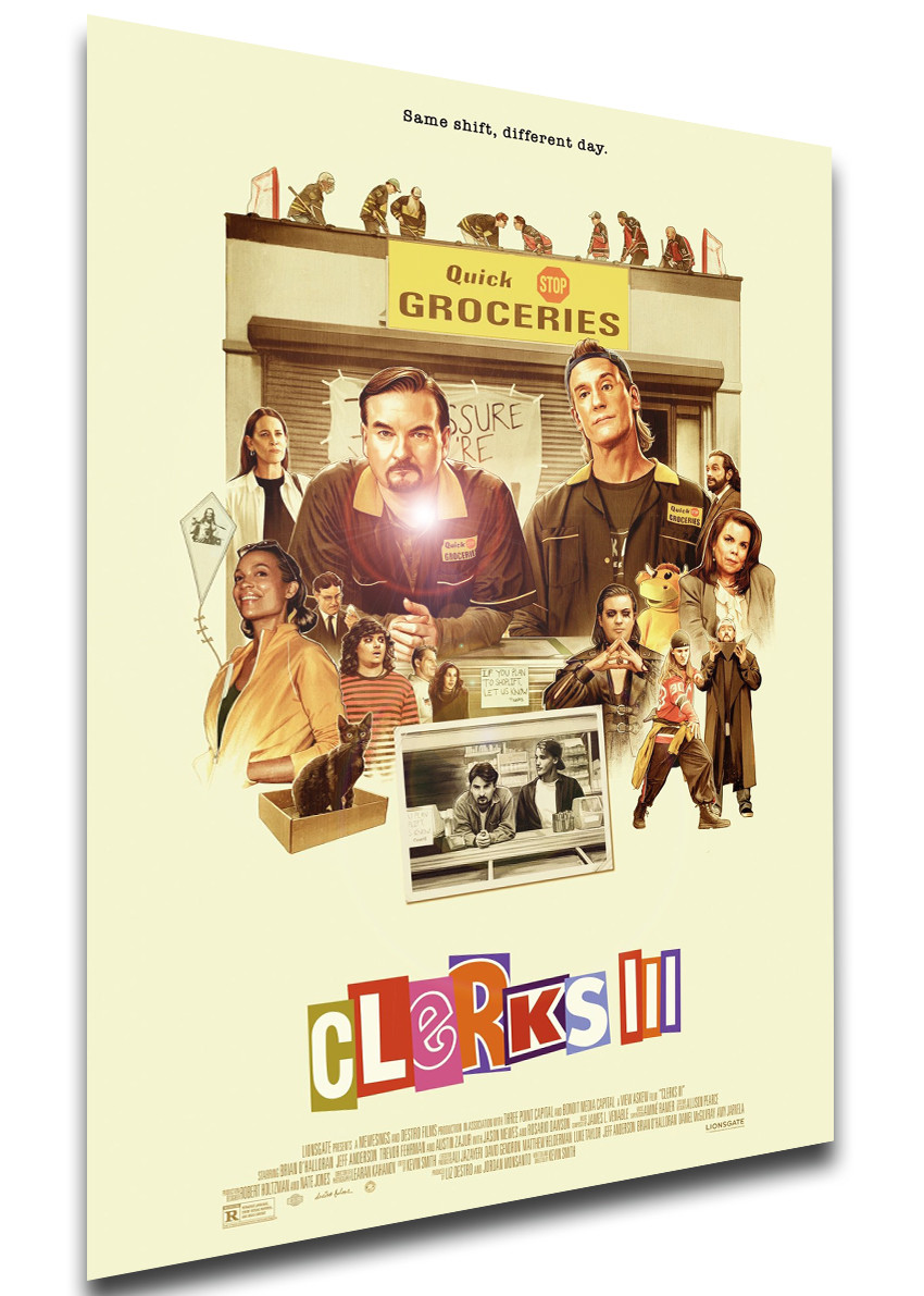 Poster Locandina - Clerks III (2022) - Propaganda World