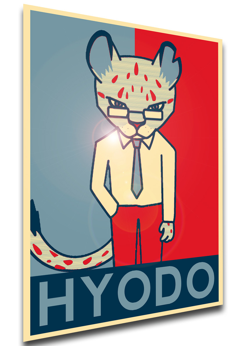 Poster Propaganda - Aggretsuko - Hyodo - LL3378 - Propaganda World