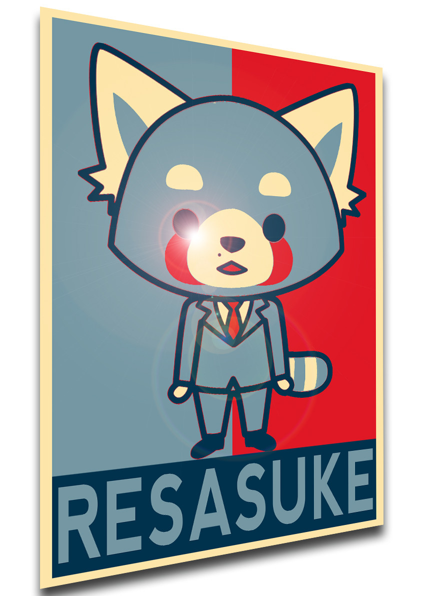 Poster Propaganda - Aggretsuko - Resasuke - LL3375 - Propaganda World