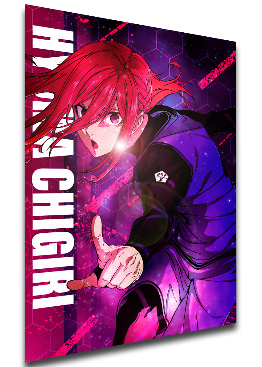 Poster Galaxy - Blue Lock - Hyoma Chigiri - SA1112 - Propaganda World