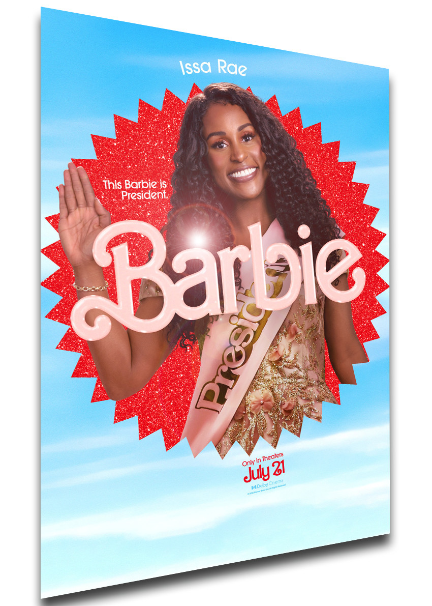 Poster Locandina - Barbie the Movie (2023) - Issa Rae - Propaganda World