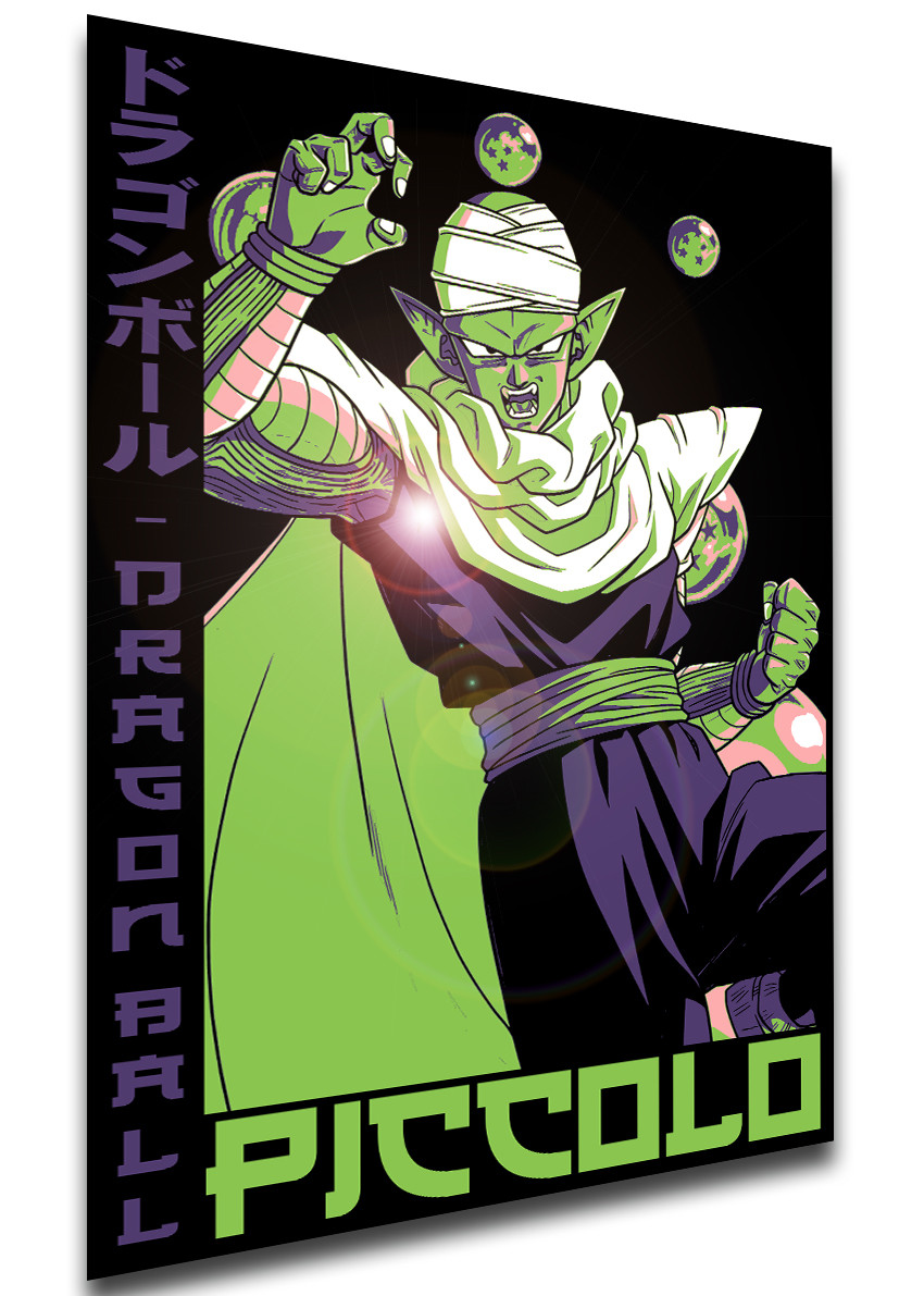 Poster Japanese Style - Dragon Ball - Piccolo - LL3780 - Propaganda World