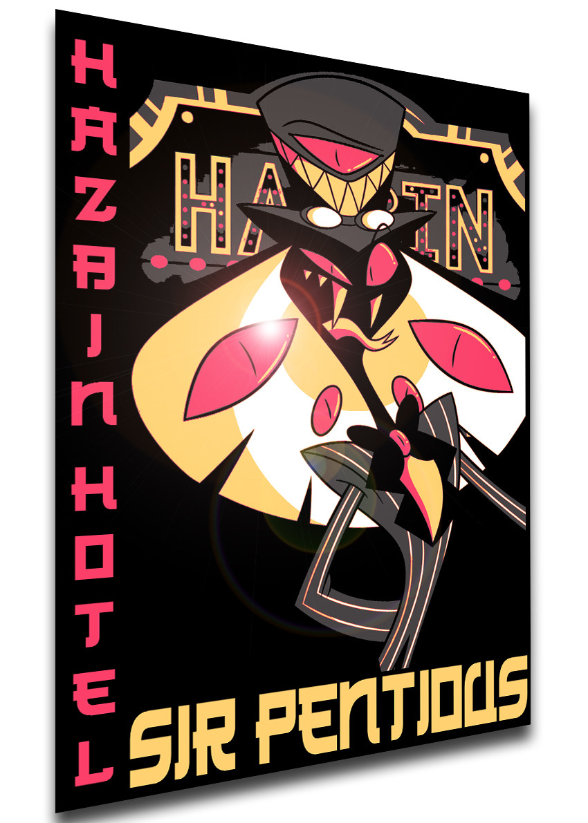 Poster Japanese Style - Hazbin Hotel - Sir Pentious - SA1242 ...