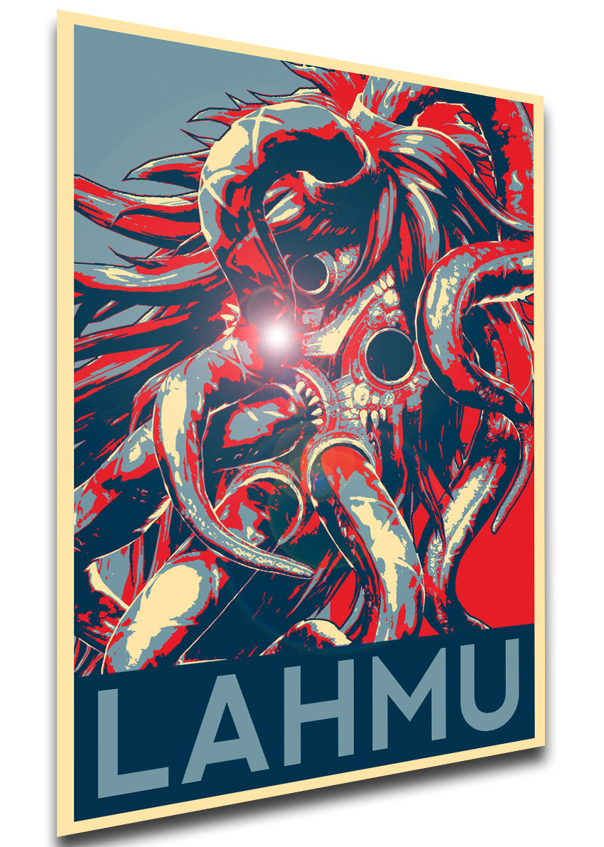 Poster Propaganda - Shin Megami Tensei V - Lahmu LL4109 - Propaganda World