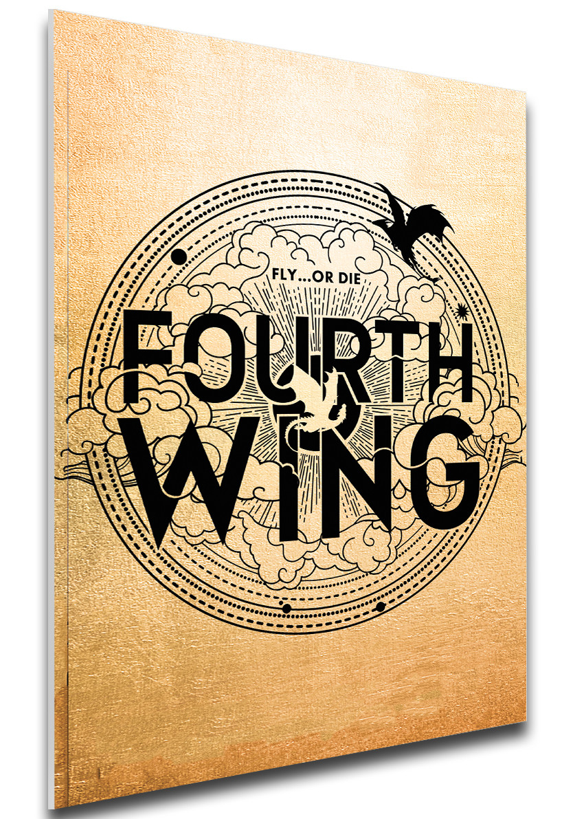 Forex Panel A4 Book Cover Art - Fourth Wing - Propaganda World