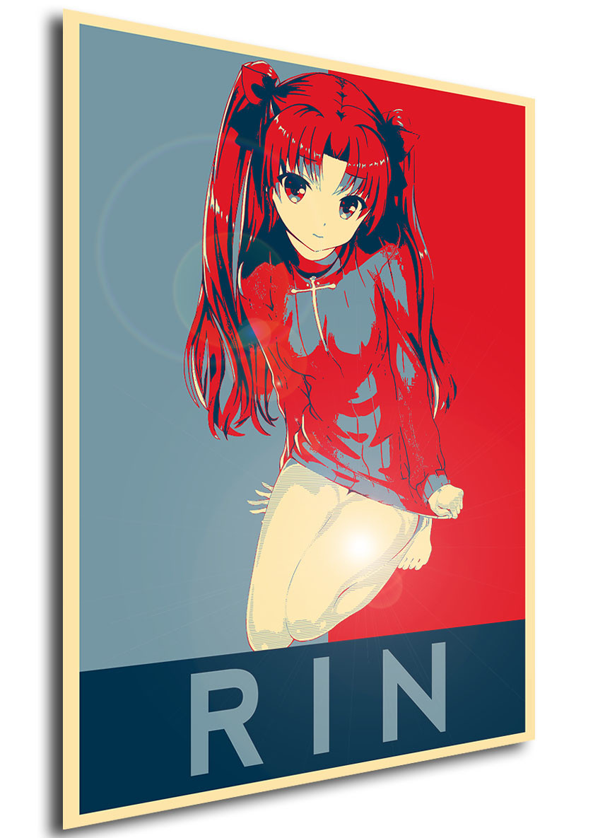 Poster - Propaganda - Fate Series - Rin Tohsaka variant - Propaganda World