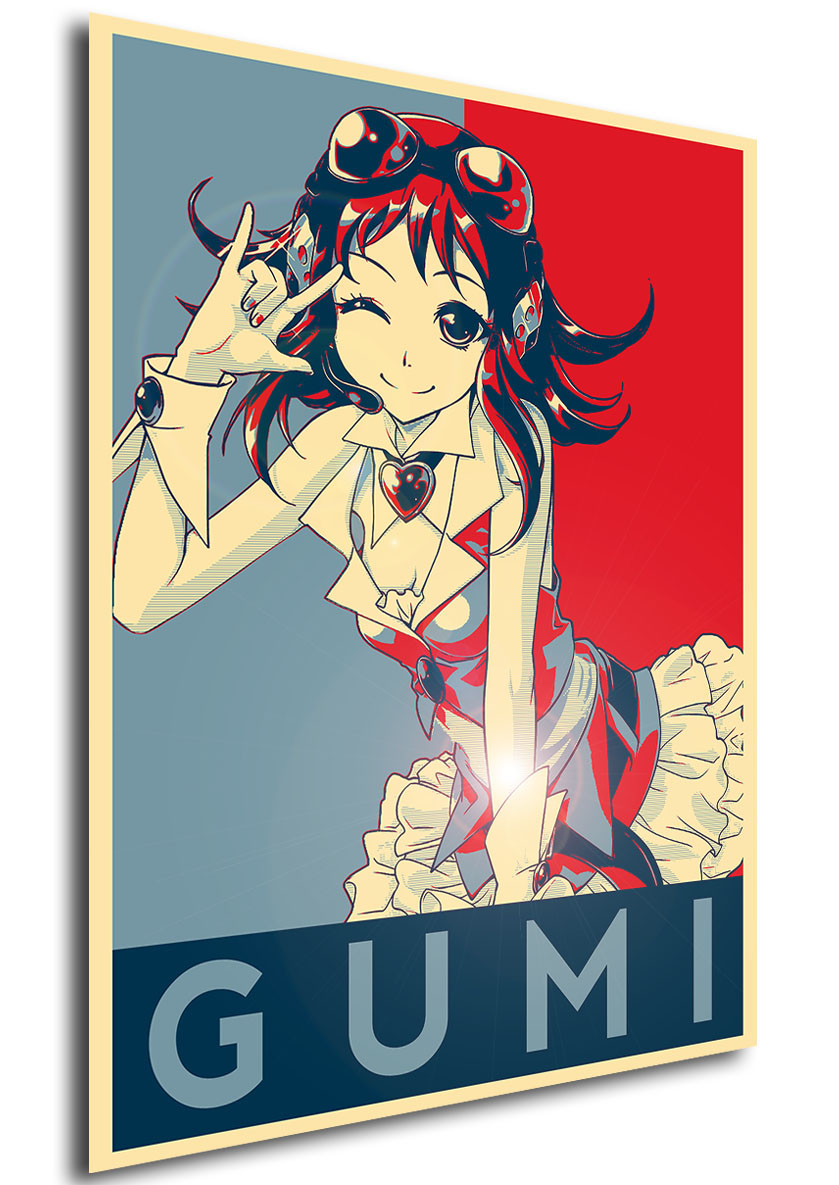 Poster - Propaganda - Vocaloid - Gumi - Propaganda World