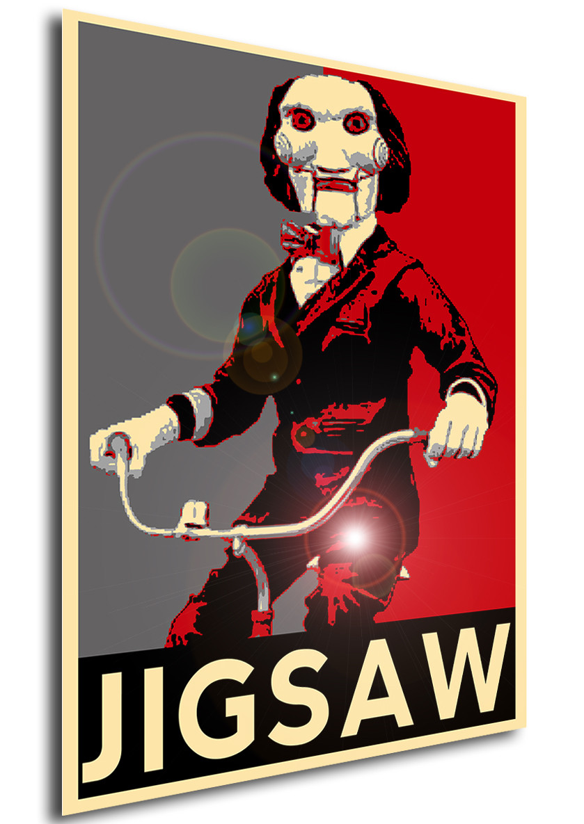 Poster Propaganda Horror Jigsaw - Propaganda World