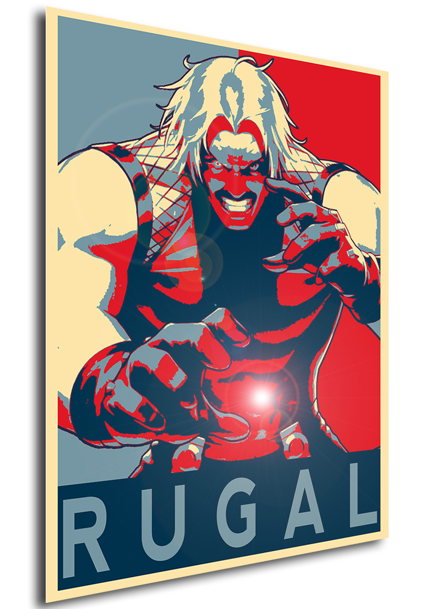 Poster Propaganda King of Fighters Rugal - Propaganda World