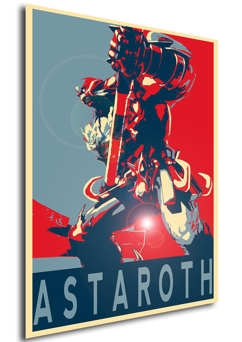 Poster Propaganda Soul Calibur Astaroth V - Propaganda World