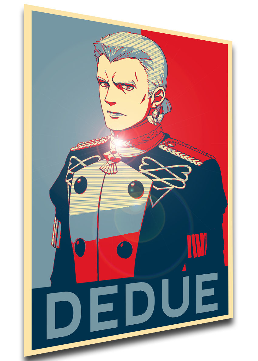 Poster - Propaganda - Fire Emblem Three Houses - Dedue - Propaganda World