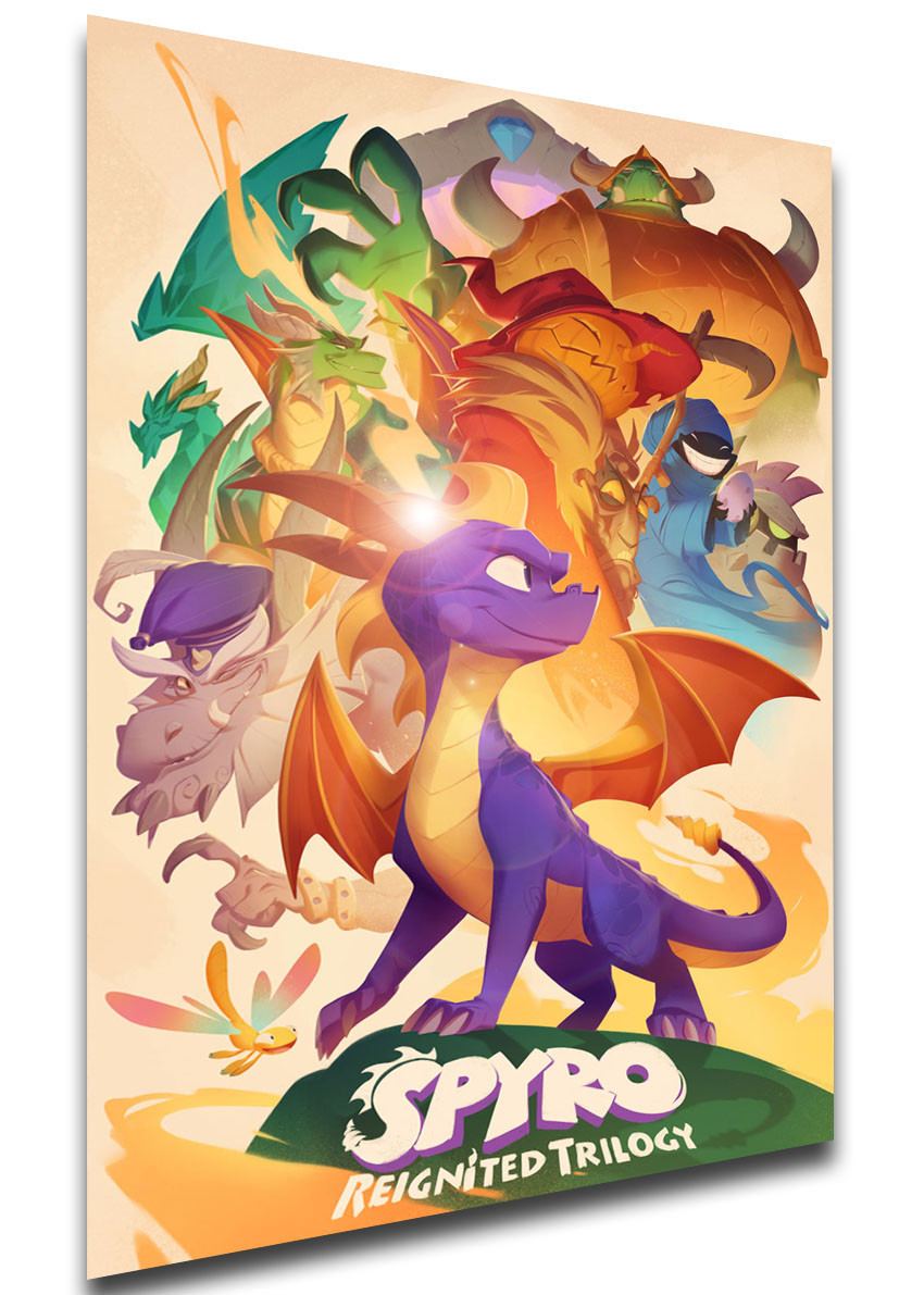 Poster - LL0019 - Videogame - Spyro Reignited Trilogy - Propaganda World