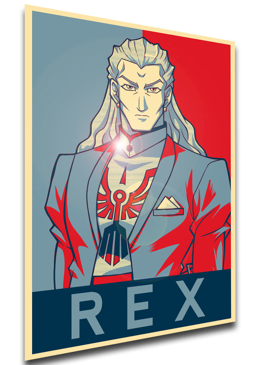 Poster Propaganda Yu Gi Oh Rex Goodwin Propaganda World